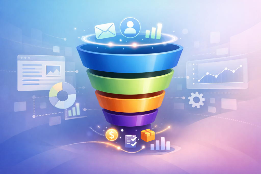 Understanding the Stages of a Sales Funnel – MailRush.io